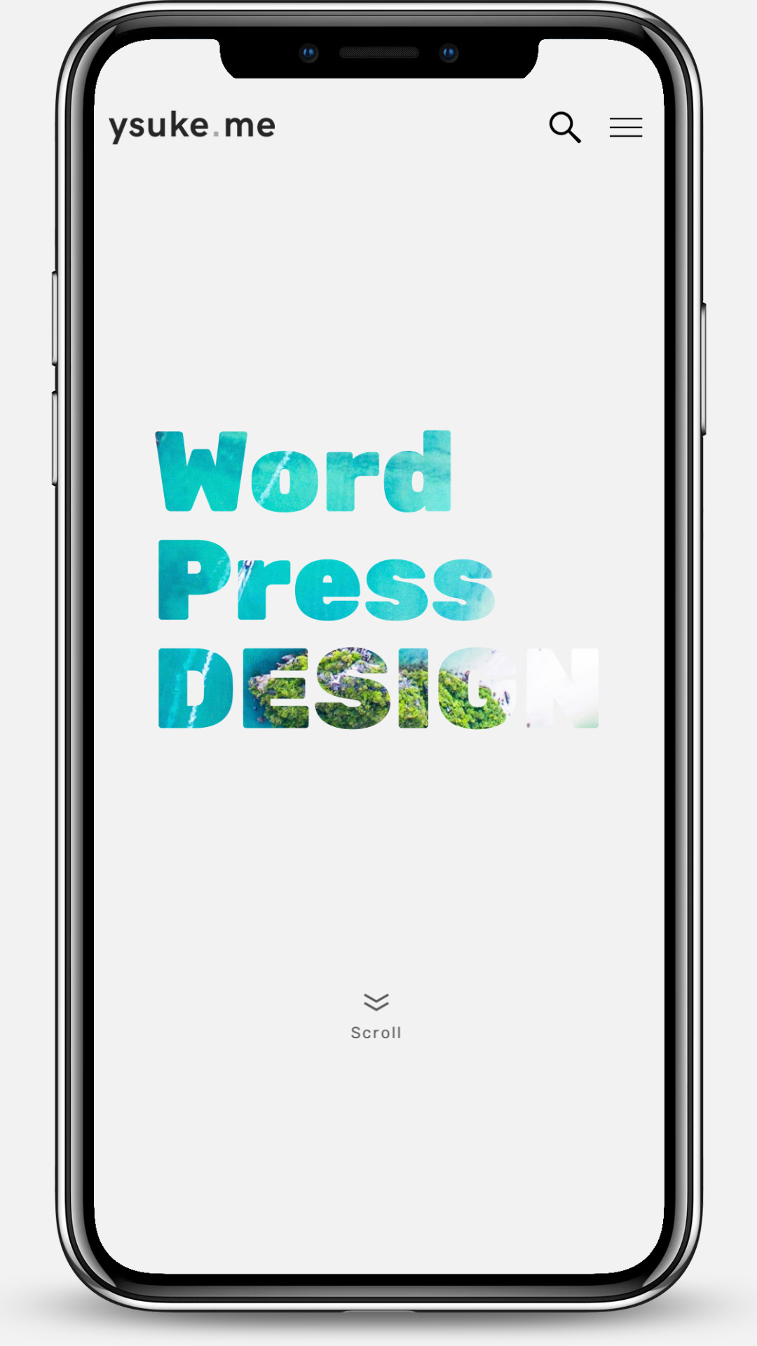 SWELLのメインビジュアルで文字部分にランダム画像を表示させる - ysuke.me